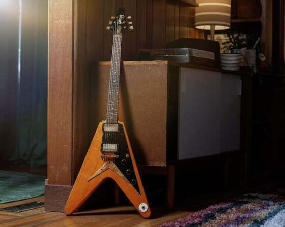 Gibson Launches Joe Bonamassa "Amos" 1958 Flying V Collector's Edition